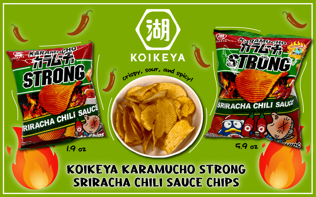 Koikeya Karamucho Strong Sriracha Chili Sauce Chips - Tokyo Central